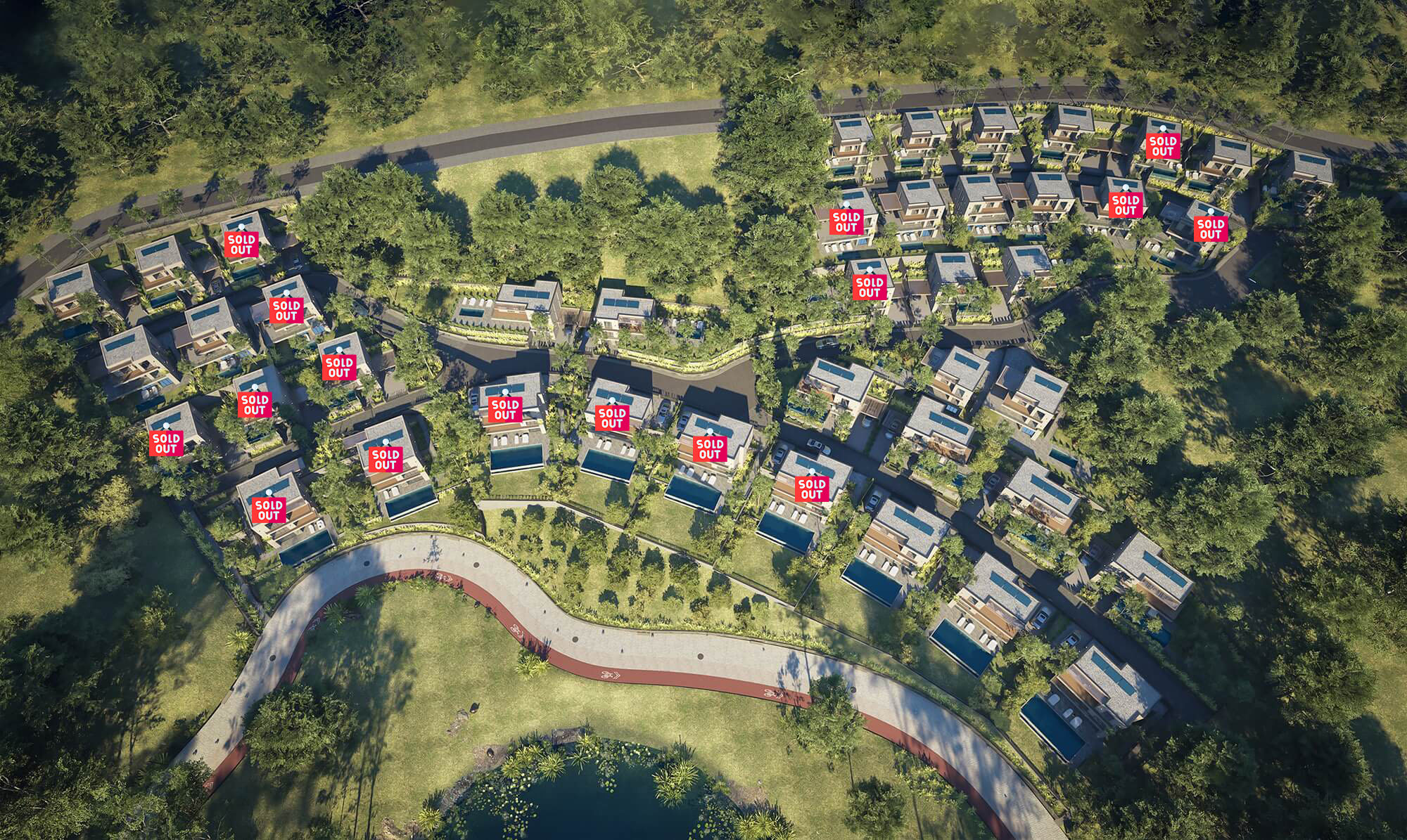 Lake shore virtualizer | Choose your ideal villa
